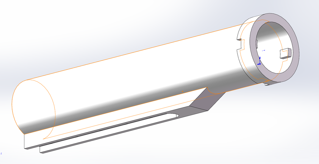 Free STL file buffer tube for WD PDX・Object to download and to 3D print ...