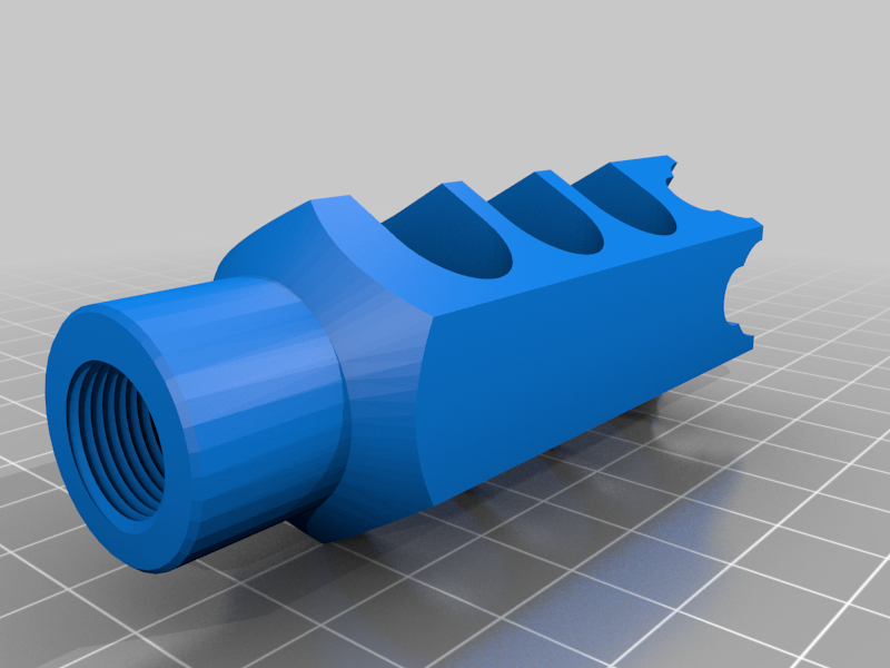 Fichier 3D gratuit produit13--zenitco DTK-1 frein de bouche pour ...