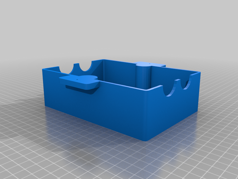 Free 3D file Under Desk Cable Organizer Box with Lid・3D printer model ...