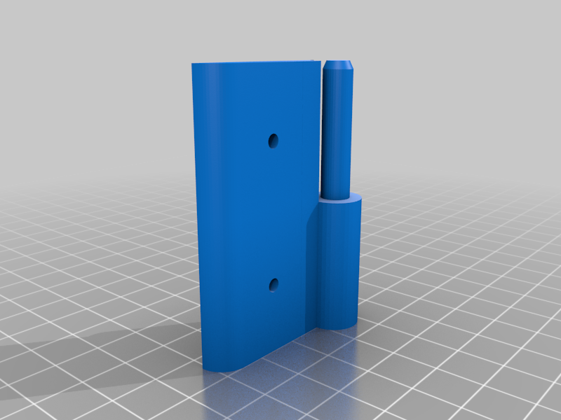 3D-Datei SCHARNIER ROBUSTA 2 PIEZAS REVERSIBLE - STARKES SCHARNIER 2 ...