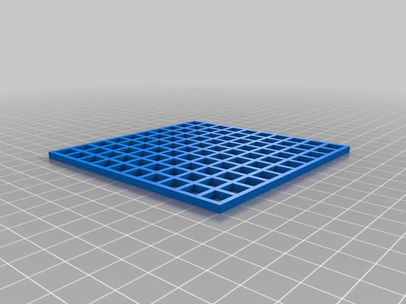 Free 3D file Square straight grid・Design to download and 3D print・Cults