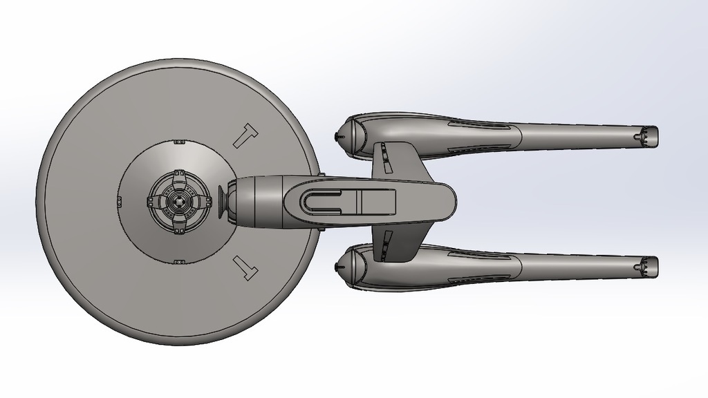 Free 3D file Star Trek Enterprise・3D printer design to download・Cults