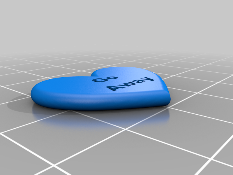 Descargar archivo 3D gratis Corazones de palabras・Modelo para la ...