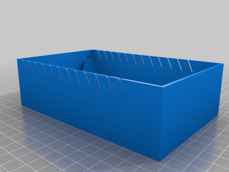Free 3D file Card Box and Dividers・3D printing template to download・Cults