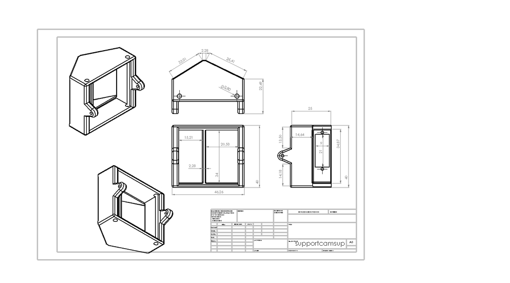 Free 3D file FPV CAM TILT・Template to download and 3D print・Cults