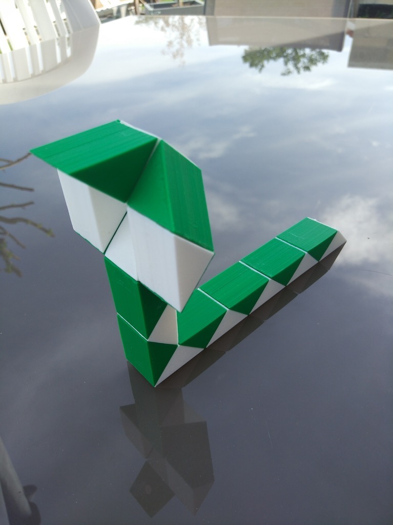 Free 3D file Magnetic Snake・3D printing design to download・Cults