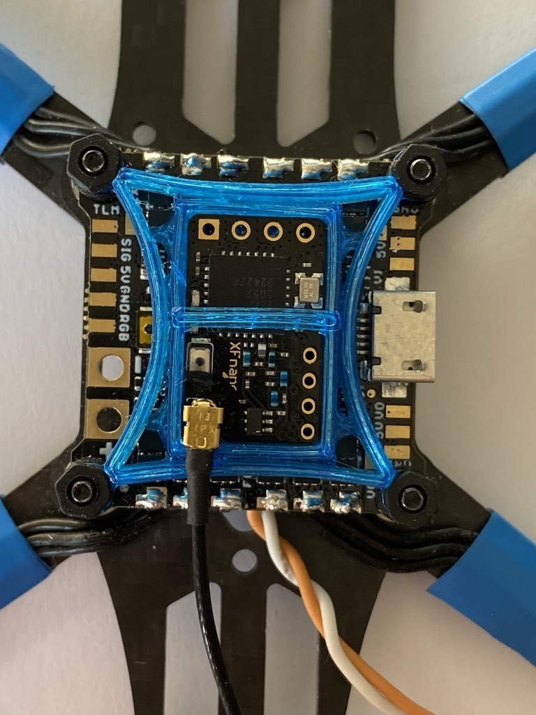 Archivo 3D gratis Soporte TBS Crossfire Nano RX 25,5 x 25,5・Diseño por ...