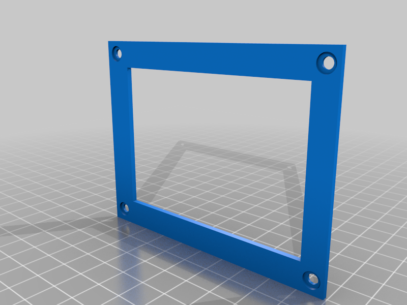 Free 3D file Back bracket for 3.5" RPi Display to Creality Slim Box・3D ...