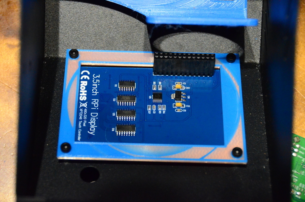 Free 3D file Back bracket for 3.5" RPi Display to Creality Slim Box・3D ...