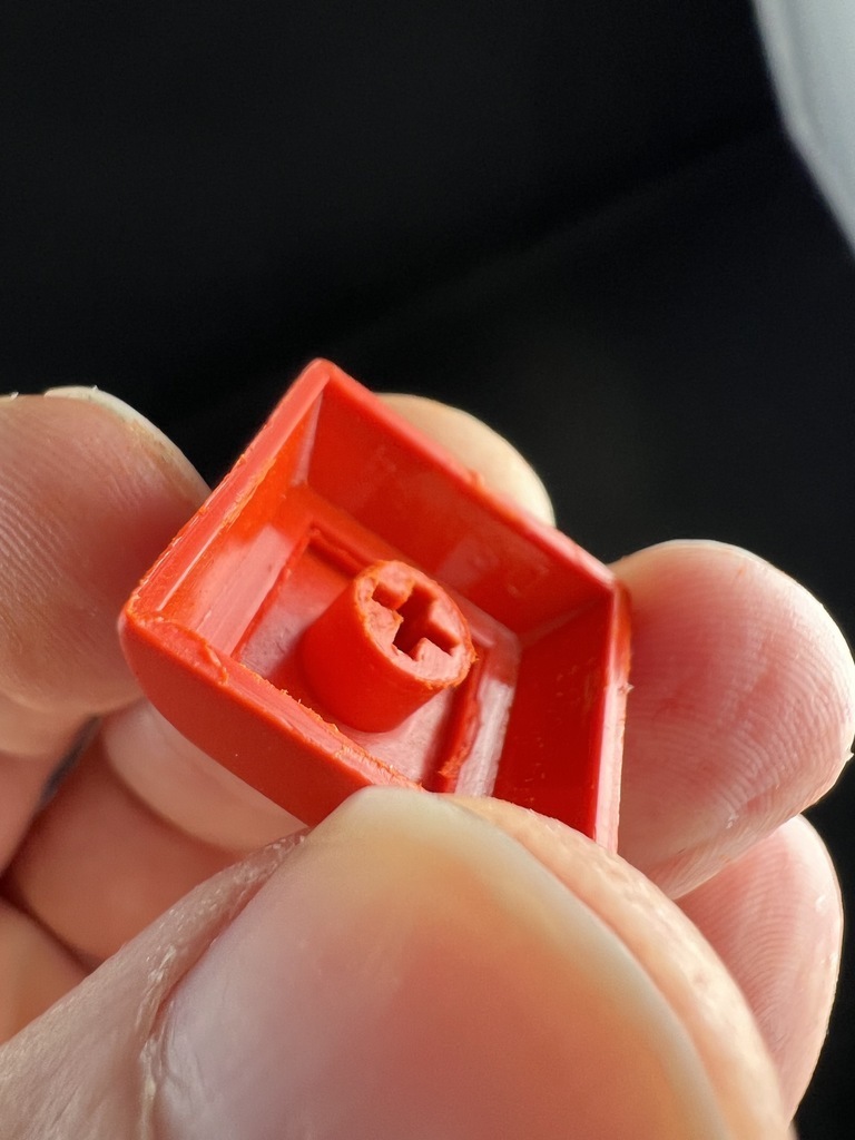 Free 3D file Dremel Cherry MX Keycap Stem Recessor / Grinder Attachment ...