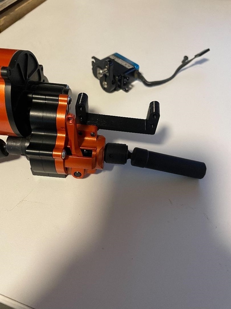 Free 3D file RC dig transmission servo mount・3D printing idea to ...