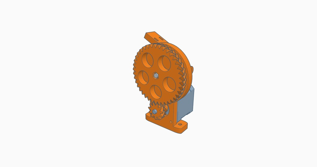 Fichier 3D gratuit Extrudeuse Bowden à engrenages - Support d'extrusion ...
