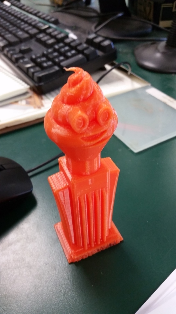 Free 3D file Poo Emoji Trophy・Object to download and to 3D print・Cults