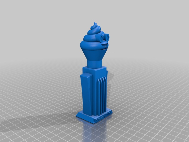 Free 3D file Poo Emoji Trophy・Object to download and to 3D print・Cults
