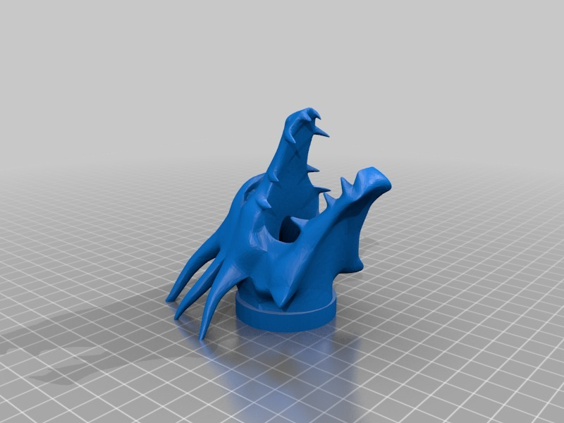 Free 3D file Dragon Head Ornament Humidifier (life brand) Spout Remix ...