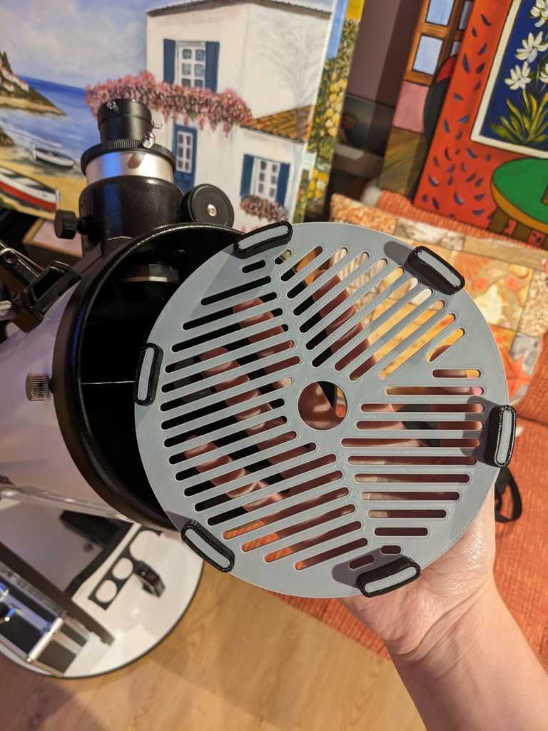 Free 3D file Bahtinov Mask for SkyWatcher Classic 150P Dobsonian ...