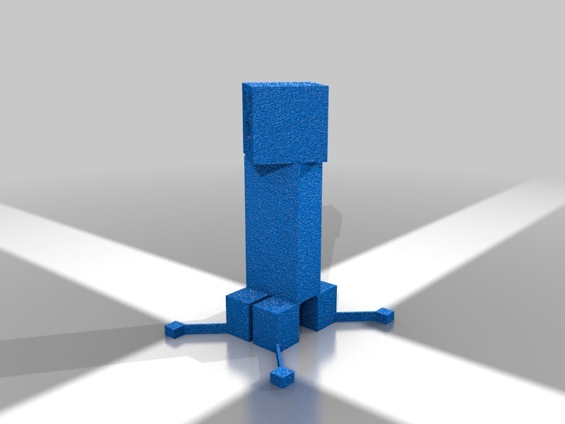 Free 3D file Minecraft Creeper・3D printer model to download・Cults