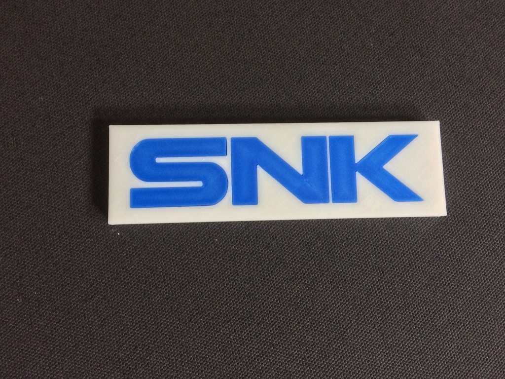 Free 3D file Logo SNK・3D printing idea to download・Cults