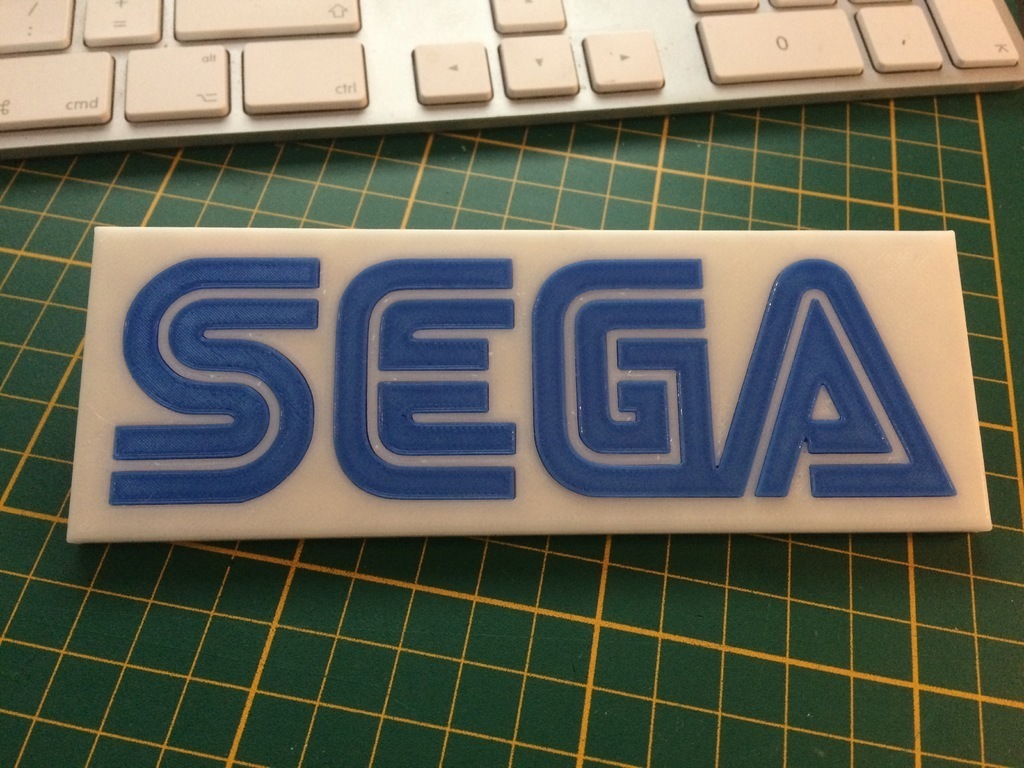 Free 3D file Logo SEGA・Design to download and 3D print・Cults