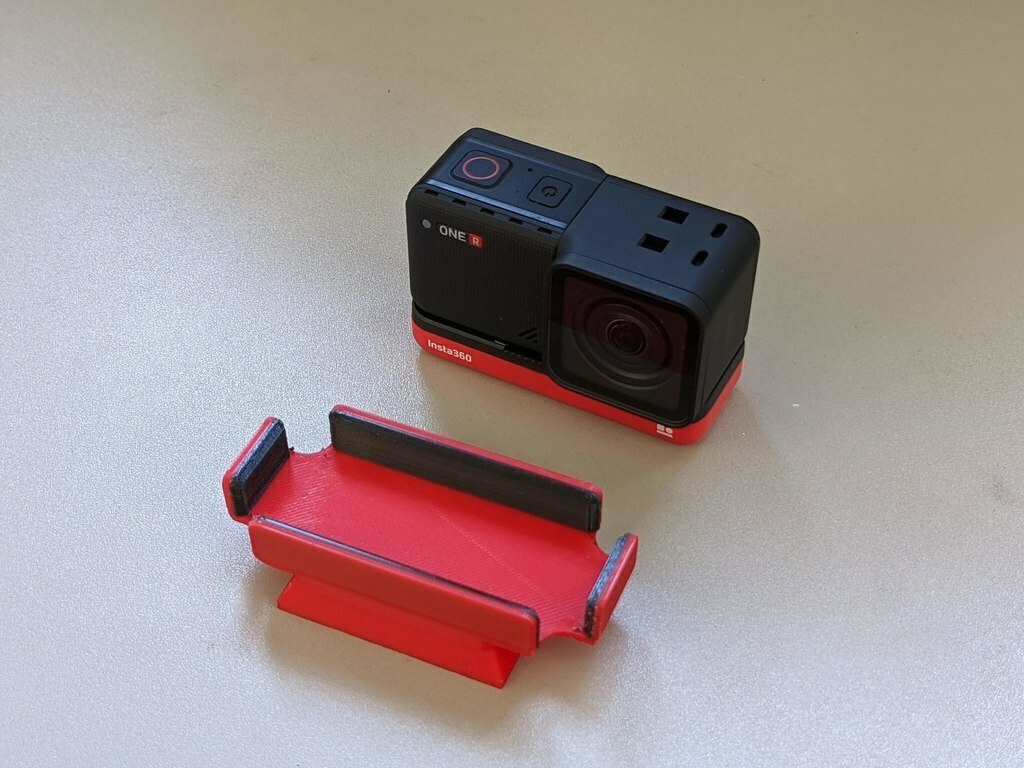 Free 3D file INSTA360 one R - quick release plate・3D printing idea to ...