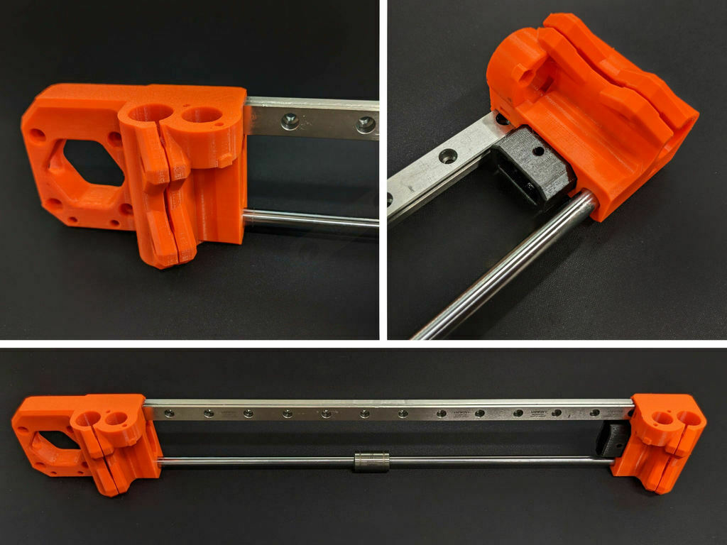 Archivo 3D gratis Actualización del eje X con carril lineal, tensor de ...