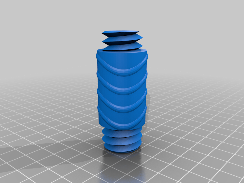 Free 3D file My First Legendary Rattle (Threaded) 🦸・3D printer model to ...