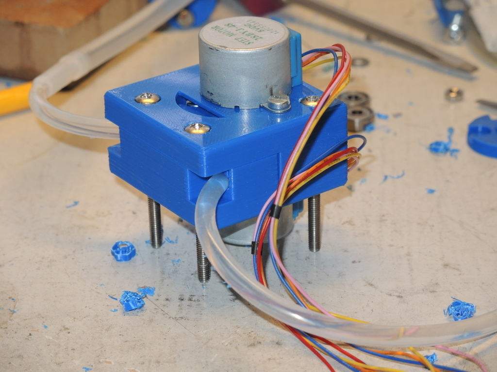 Free 3D file Low cost peristaltic pump・Design to download and 3D print ...