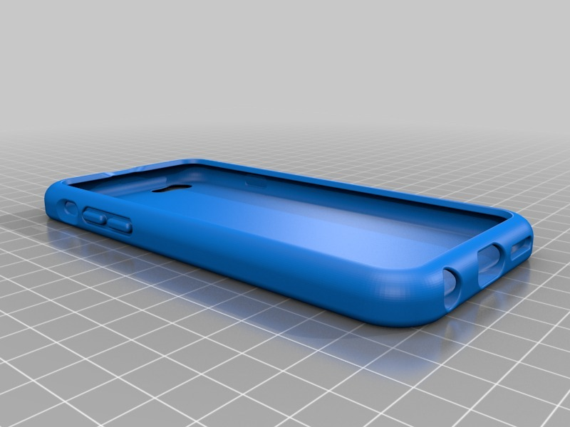 Free 3D file iPhone 6 case_flex 📱・3D print object to download・Cults