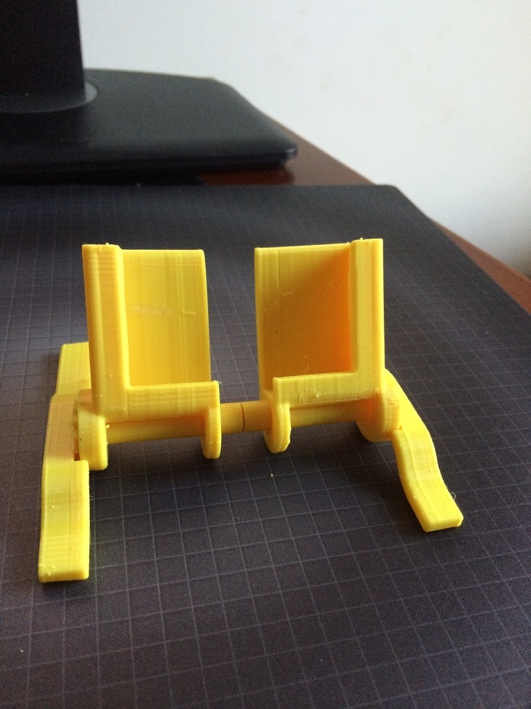 Free 3D file 5s Iphone Video stand folding 📱・3D print object to ...