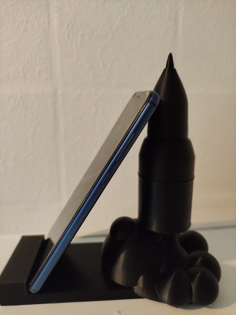 Free 3D file Rocket Phone Stand - Vertical and Horizontal 🚀・3D printing ...