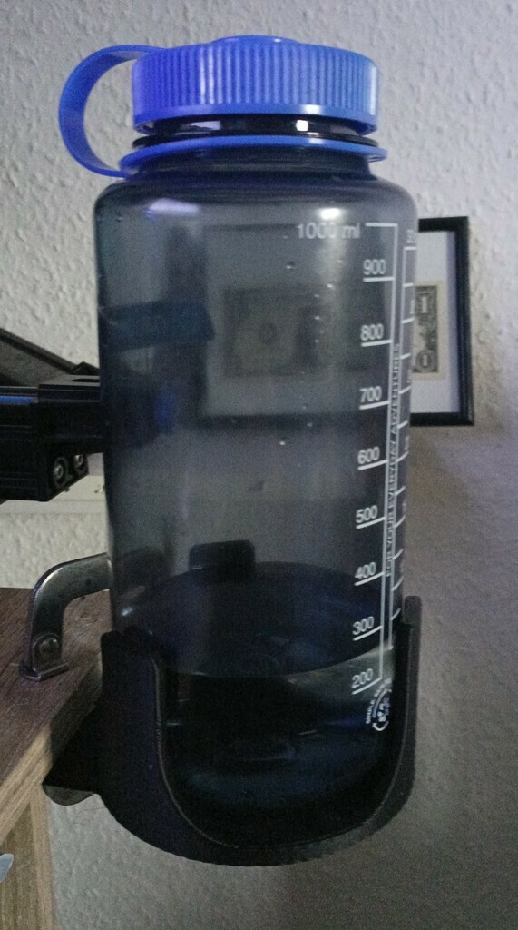 Free 3D file nalgene 32oz 1L underdesk holder 🧹・3D print model to download・Cults