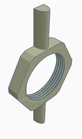 Free 3D file Creality Ender Nut Extended for spools with large hole or ...