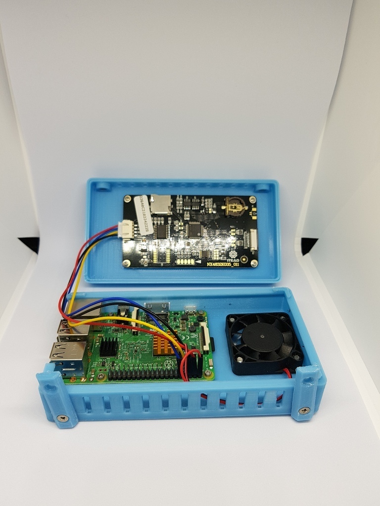 Fichier 3D gratuit D7 Box NanoDLP avec écran tactile Nextion 3,5" ou 4,3 📦・Modèle à télécharger ...