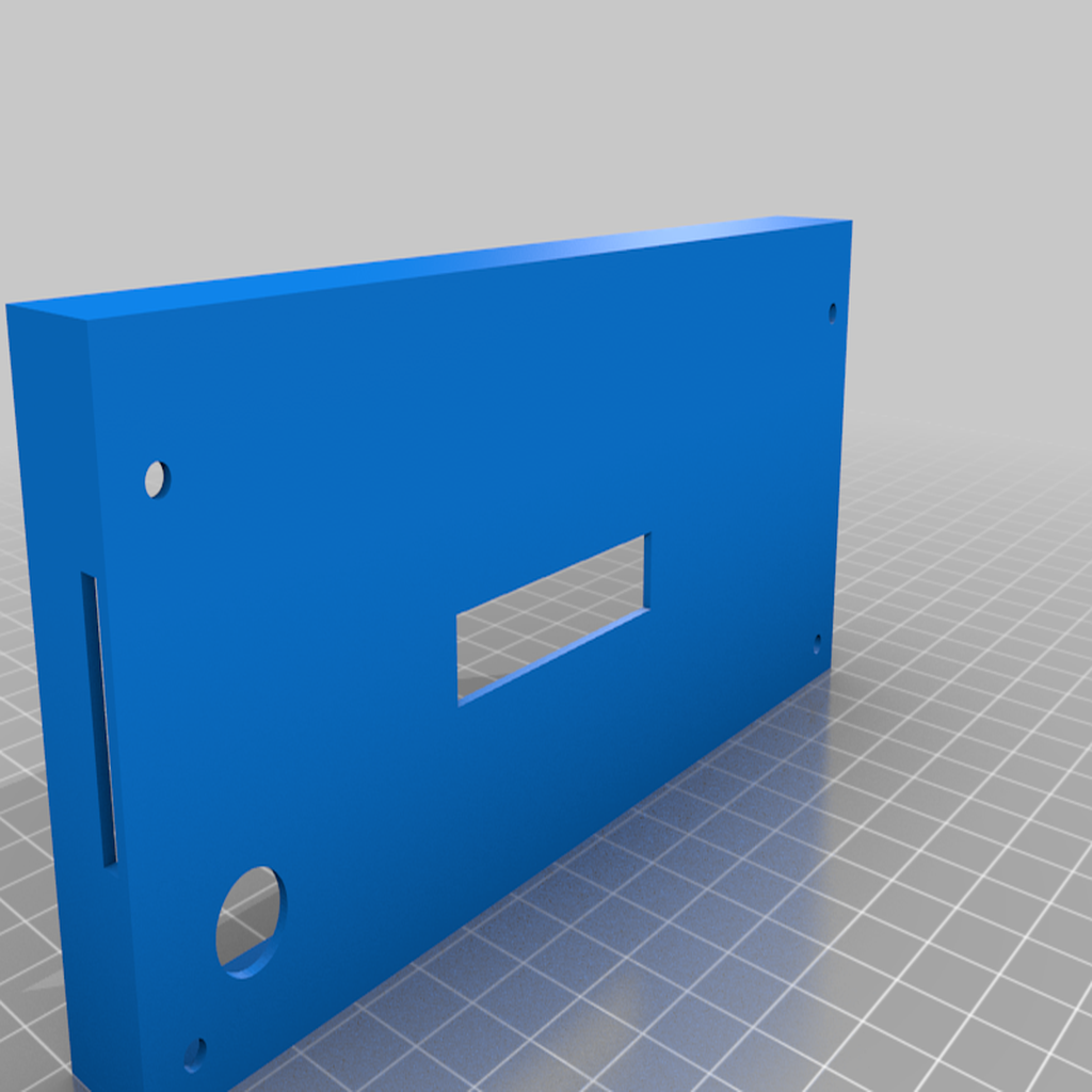 Free 3D file Anycubis Kossel Linear Plus Screen backplate・Design to ...