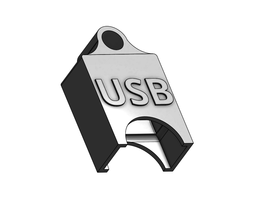 Free 3D file TPU Mini USB Schlüsselanhänger・3D printable object to ...