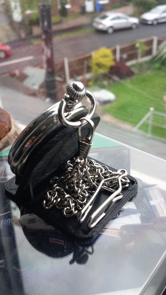 Free 3D file Pocket watch Display holder ⌚・3D printing idea to download ...