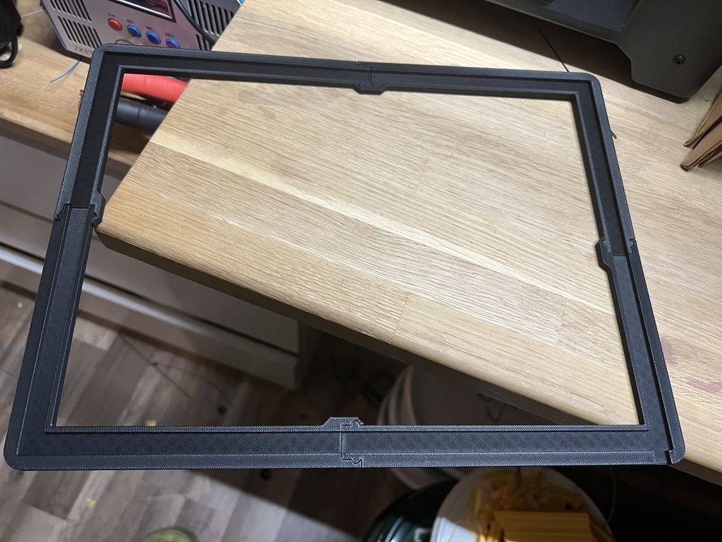 Free 3D file Bambu Lab X1c top led lightning 🥼・Template to download and ...