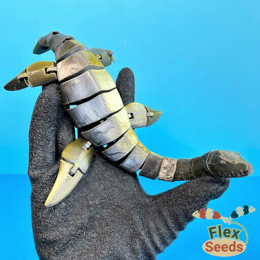 Free 3D file Flexi Plesiosaurus(print-in-placeiosaurus) 🦖・3D print ...