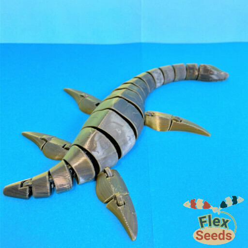 Free 3D file Flexi Plesiosaurus(print-in-placeiosaurus) 🦖・3D print ...