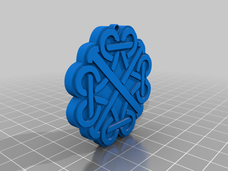 Free 3D file Celtic Knot Keychains・3D printable design to download・Cults