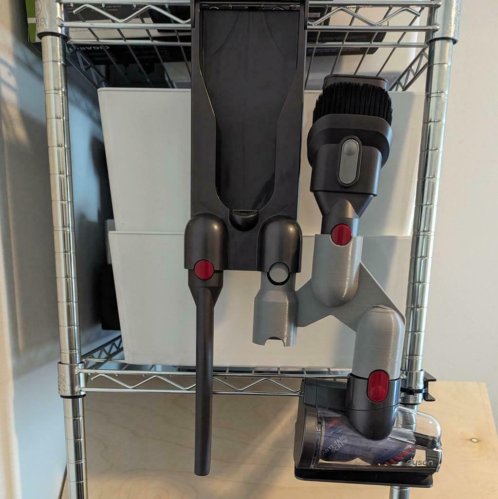 Descargar archivo STL gratis Dyson v11 Tool Rack - Snap Fit Insert 🏢 ...