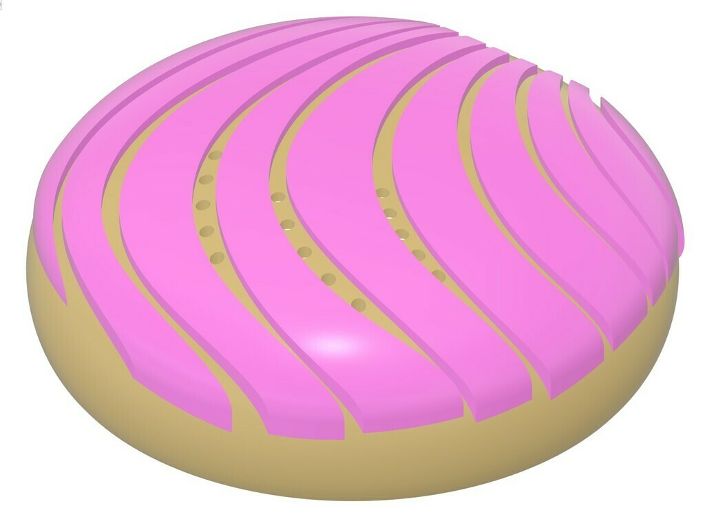 Free 3D file Google Home mini cover-Concha bread・Design to download and ...