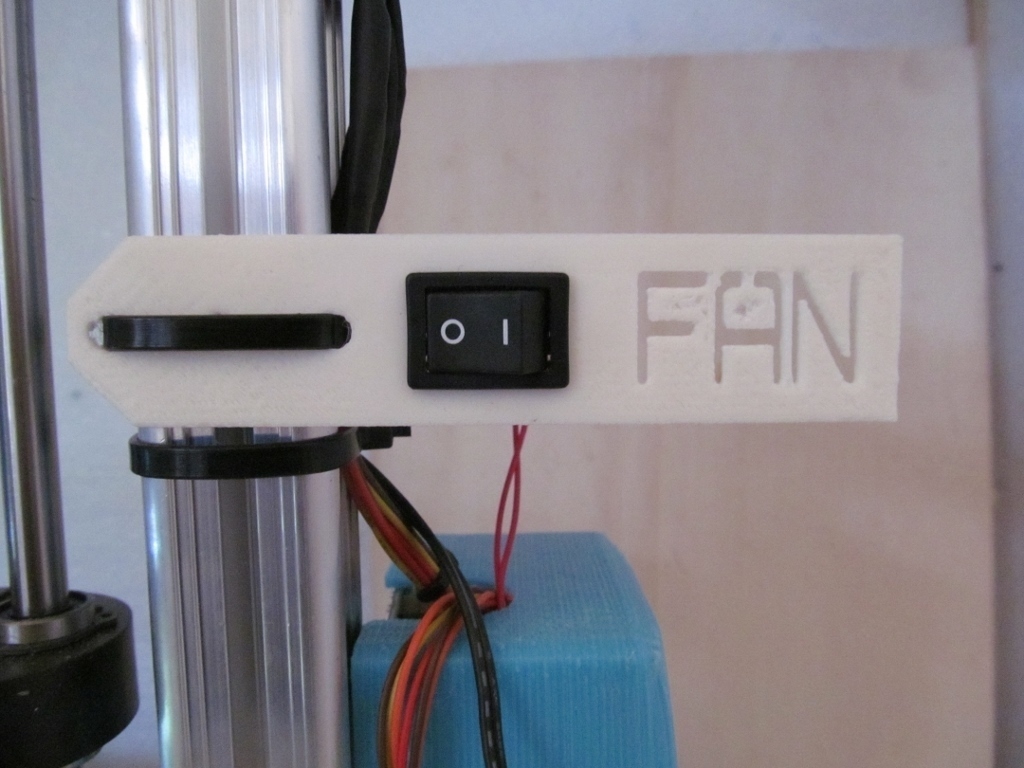 Free 3D file Fan Switch for K8200 printer・3D print object to download・Cults