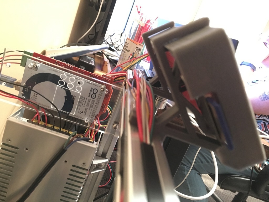 Free 3D file discount reprap LCD Mount folgertech・Object to download ...