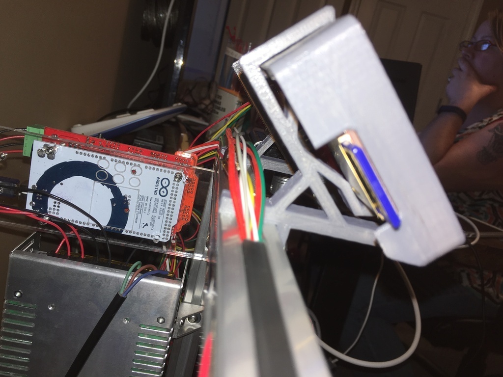 Free 3D file discount reprap LCD Mount folgertech・Object to download ...