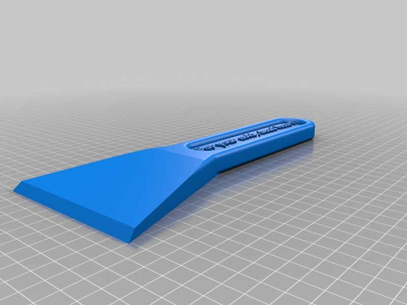 Free 3D file Joke Ice Scraper・3D printable object to download・Cults