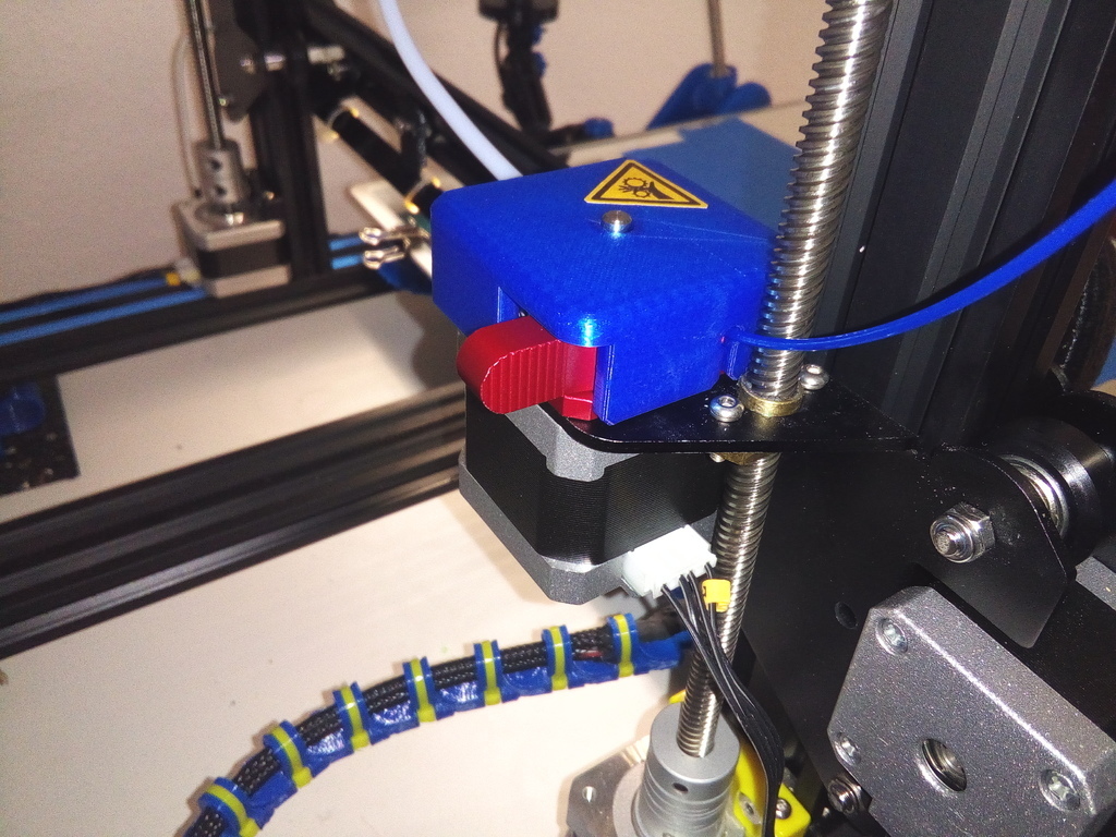 Free 3D file Cover for aluminium extruder・3D printable model to ...