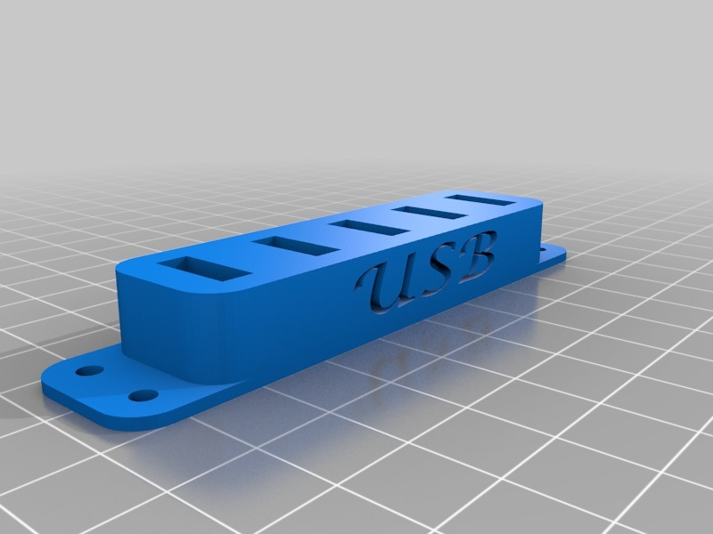 Free 3D file Simple USB Dock 💾・Design to download and 3D print・Cults