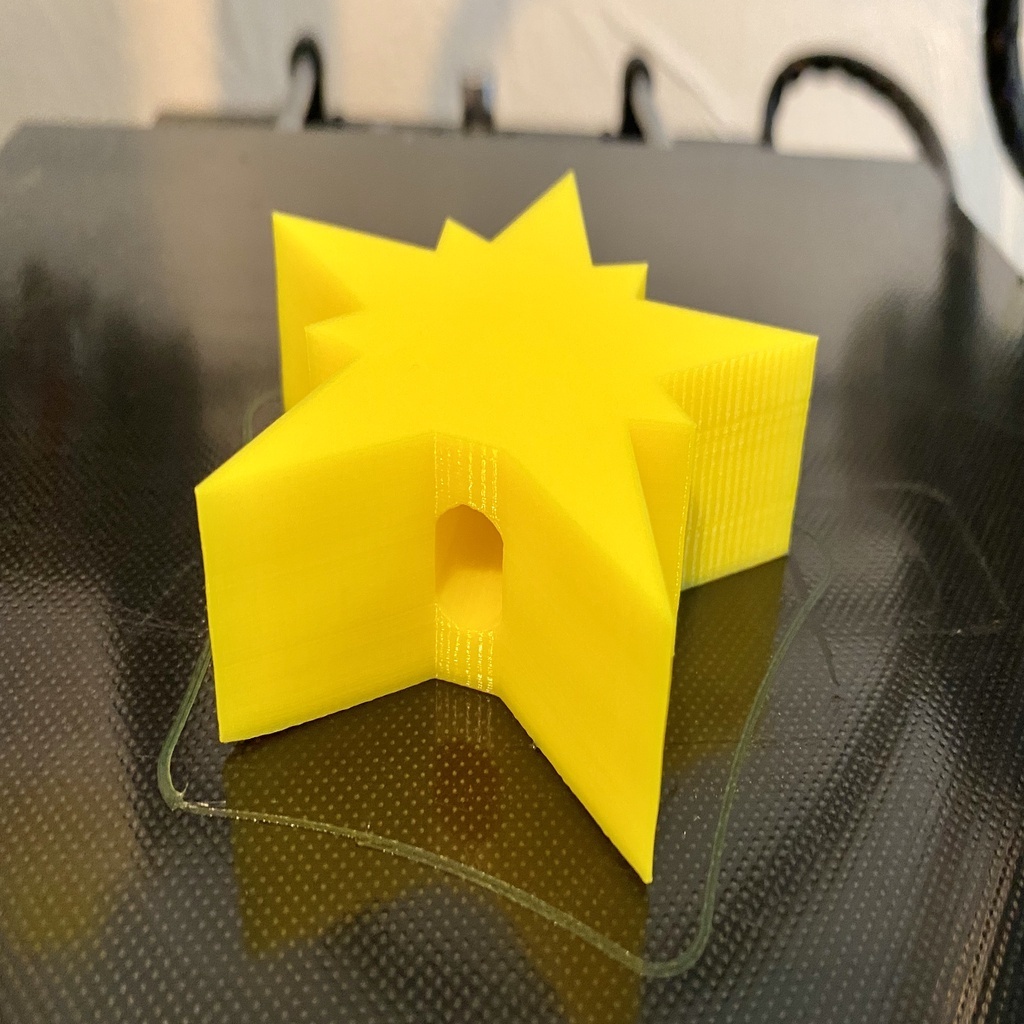 Free 3D file Christmas Tree Topper - Star 🎄・3D printable design to ...