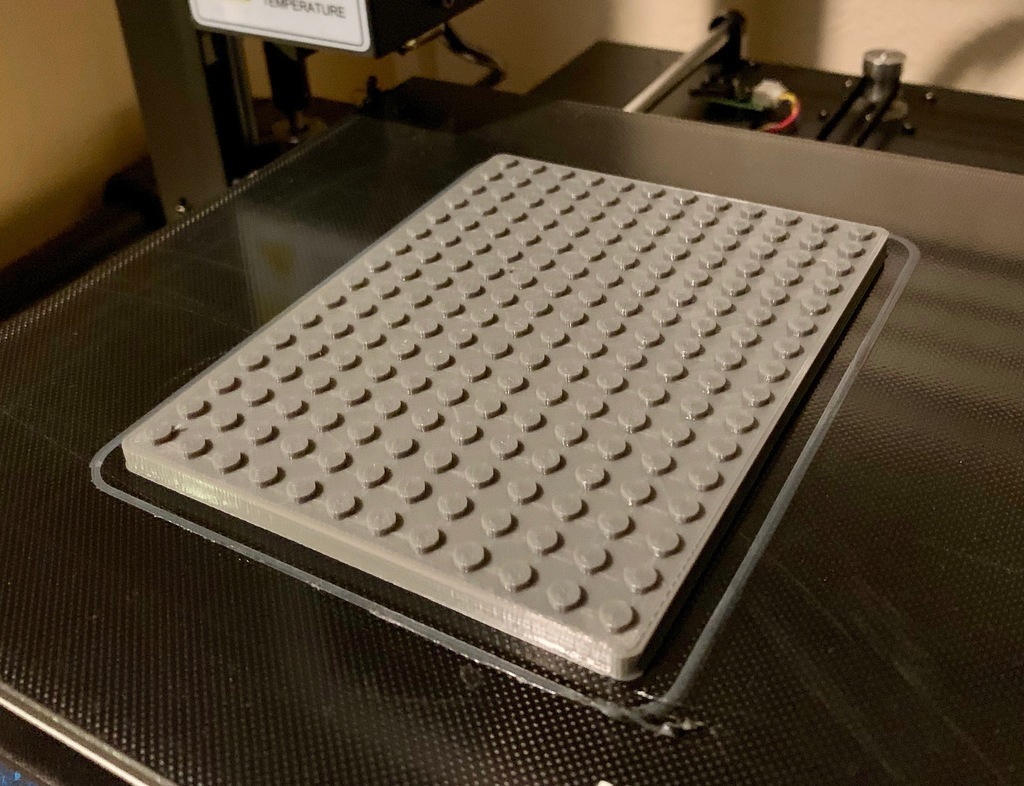 Free 3D file Lego (Compatible) 12 x 16 Base Plate 🏗・3D printer model to ...